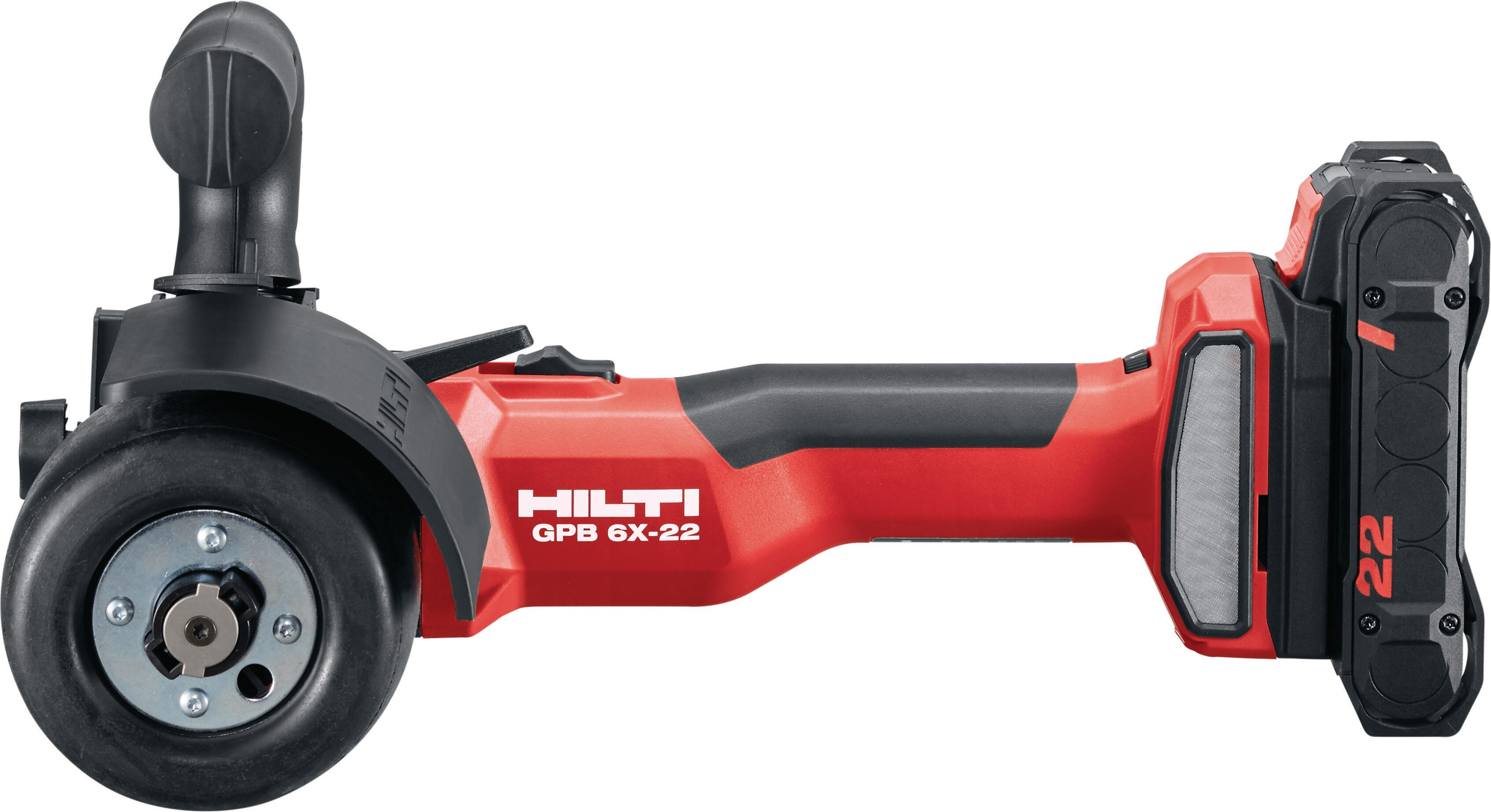 GPB 6X-22 brunidor a bateria - Rebarbadoras e lixadeiras - Hilti Brasil